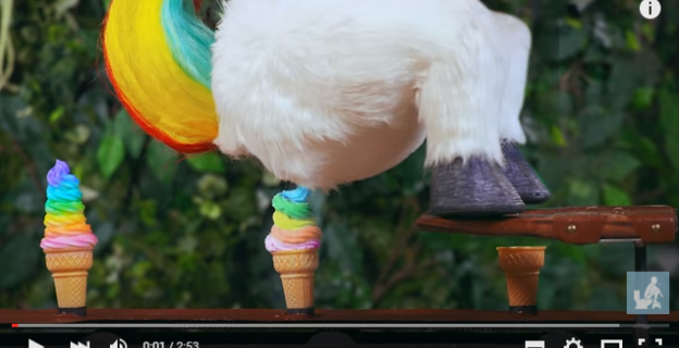 La LICORNE qui nous apprend à bien faire CACA